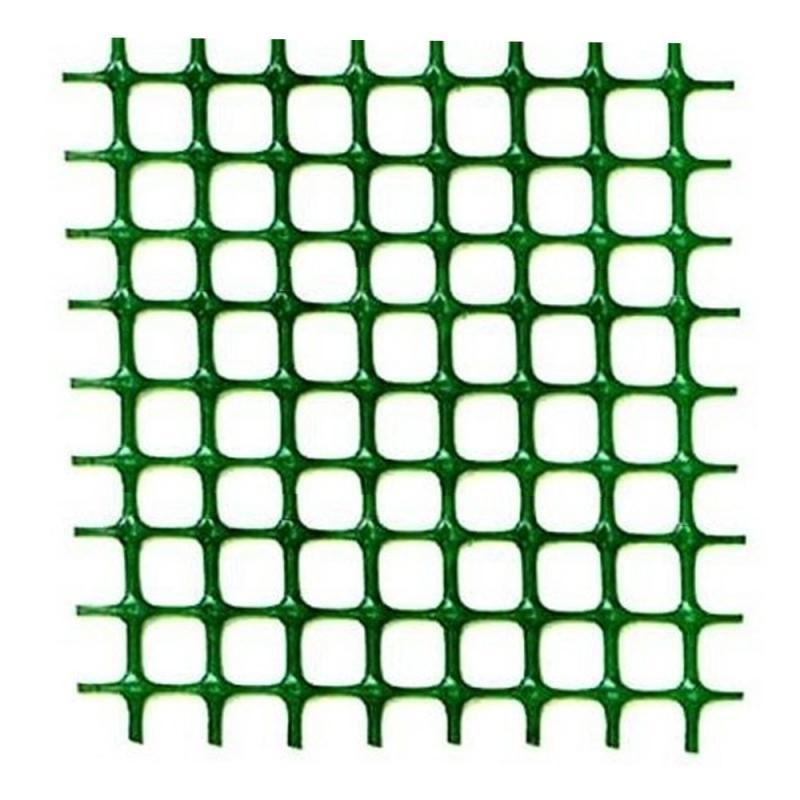 RETE PLASTICA BALCONE 10x10 METRO LINEARE GRIGIA/BIANCA/MARRONE/VERDE