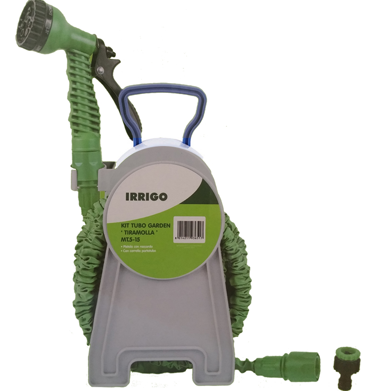 HOSE KIT GARDEN IRRIGO TIRAMOLLA MT 5-15 WITH ADAPTER FOR GARDEN